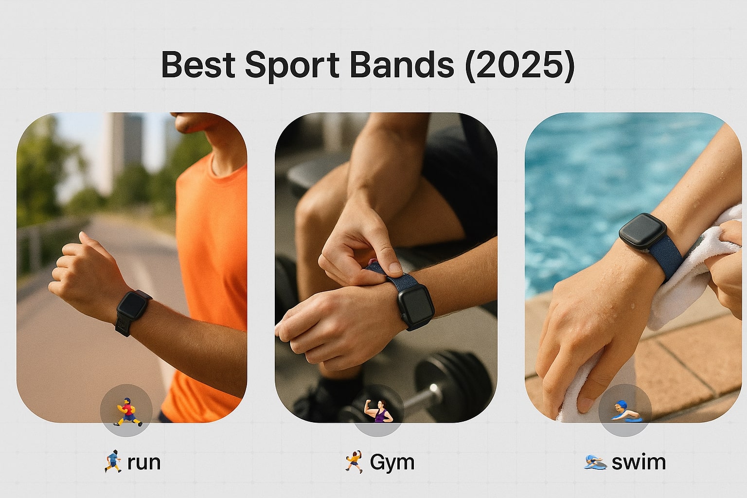 Best Apple Watch Sport Bands (2025 Guide) | TrendyStraps – trendystraps.com