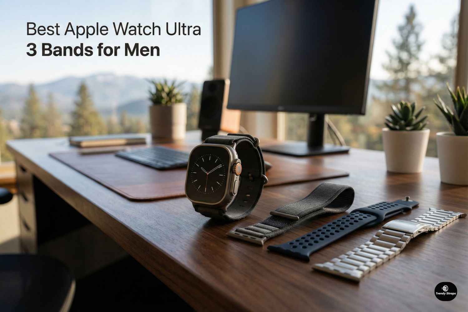 Best Apple Watch Ultra 3 Bands for Men | Rugged, Sport & Dress Styles ...