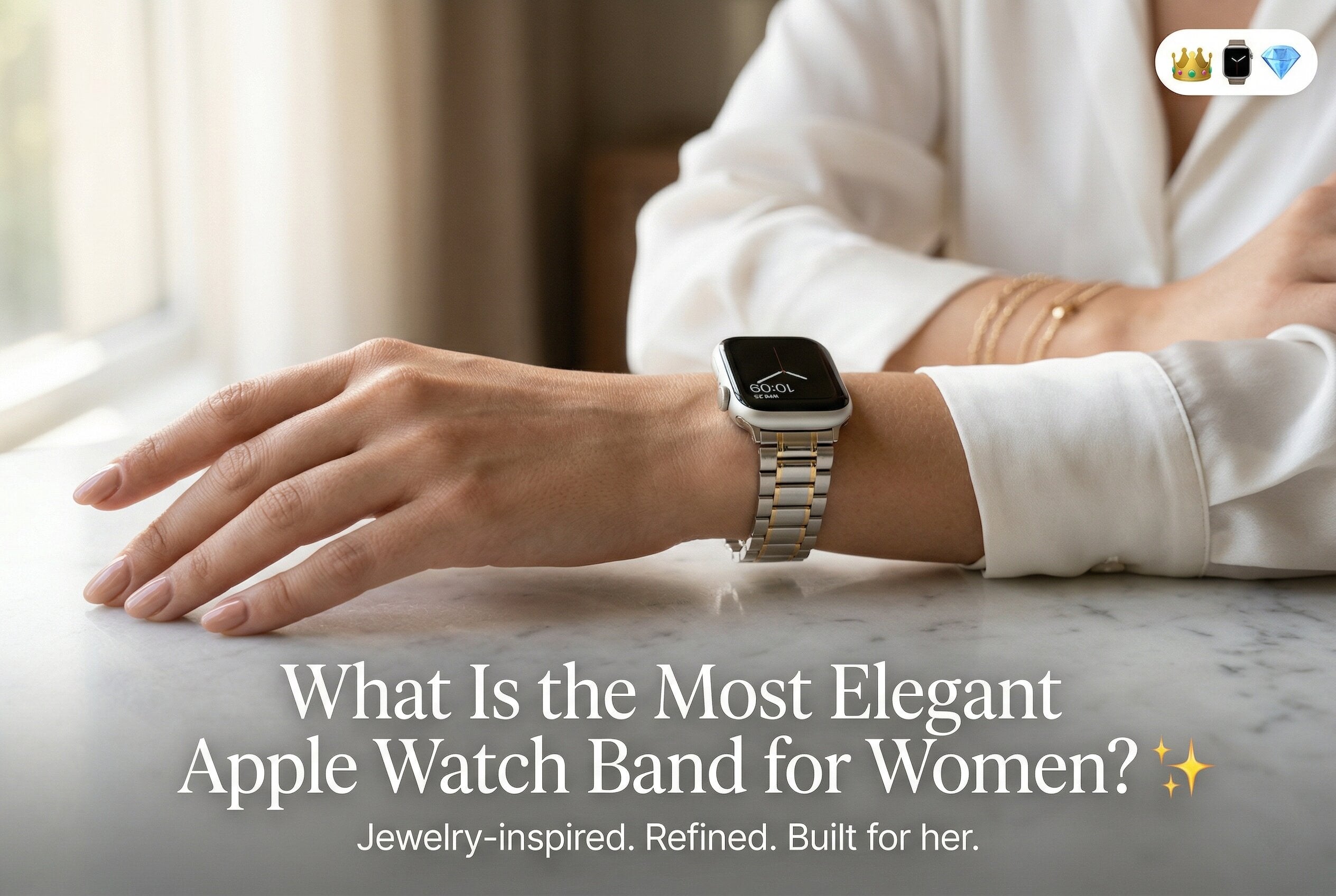Most Elegant Apple Watch Band for Women | TrendyStraps Style Guide ...