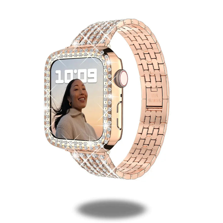 Rose Gold Apple Watch Band - trendystraps.com